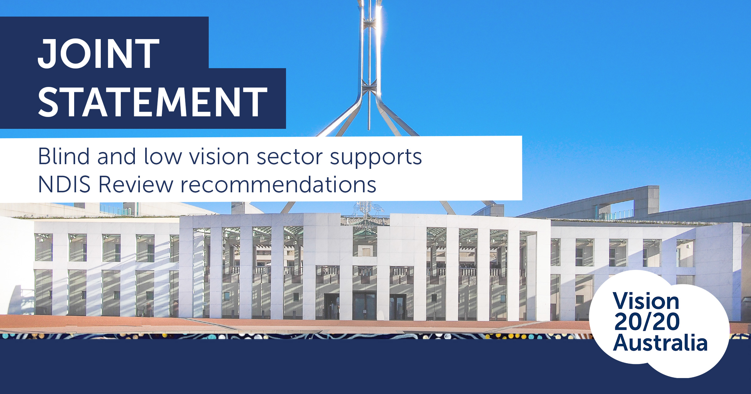 Blind and low vision sector supports NDIS Review recommendations ...